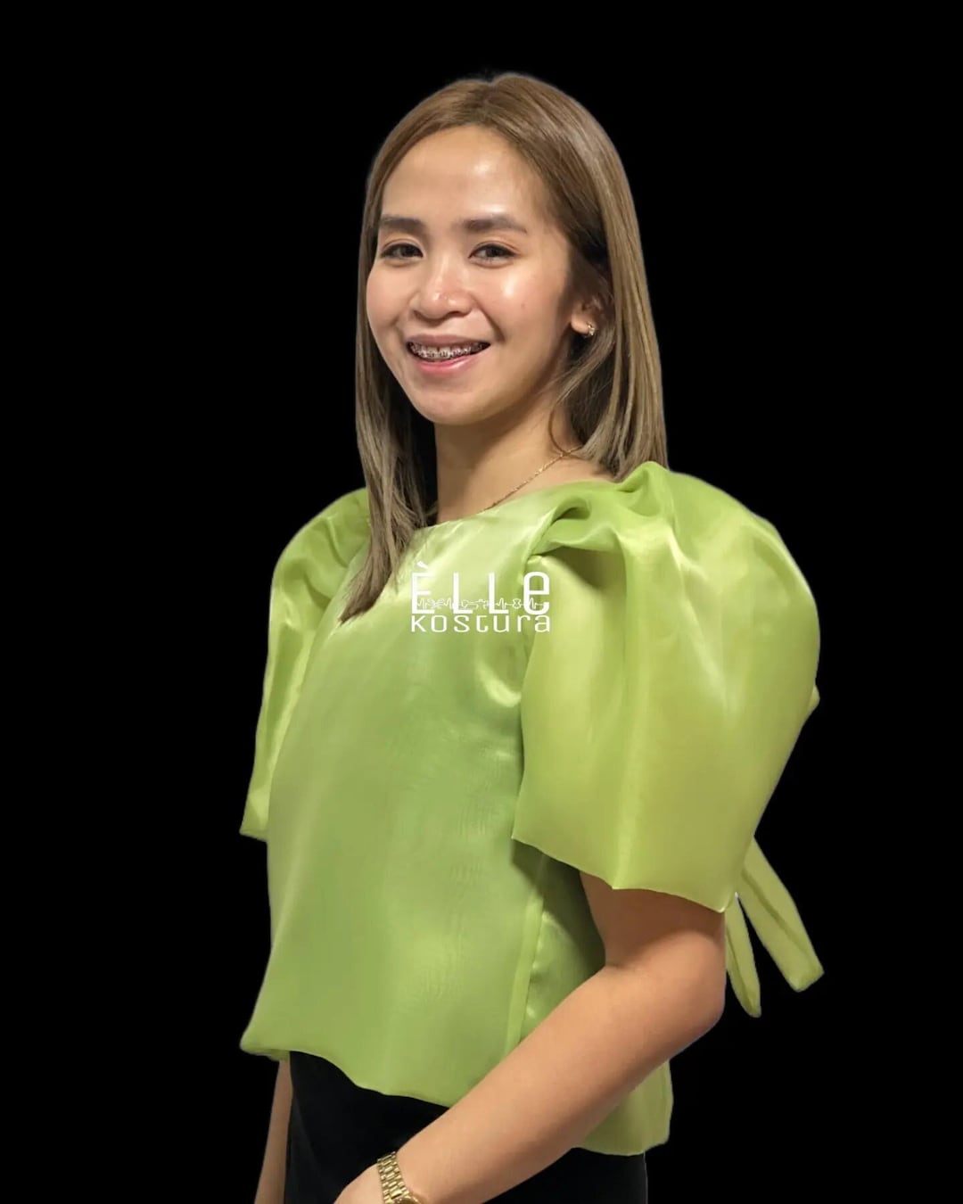 Modern Filipiniana Jusi Kimono Blouse/kimona Top for Women – Formal ...