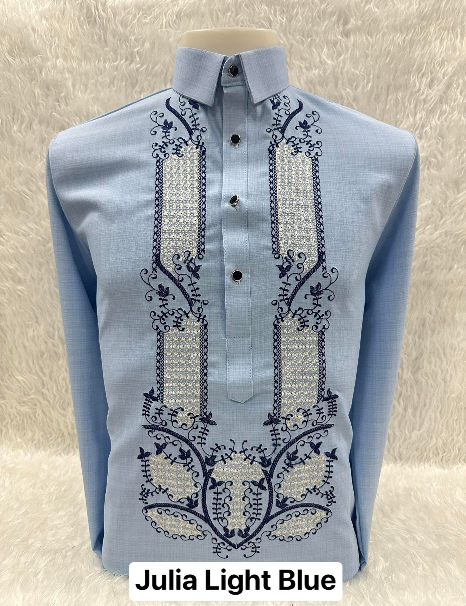 Men's Formal Long Sleeve Barong 4 Colors - Etsy