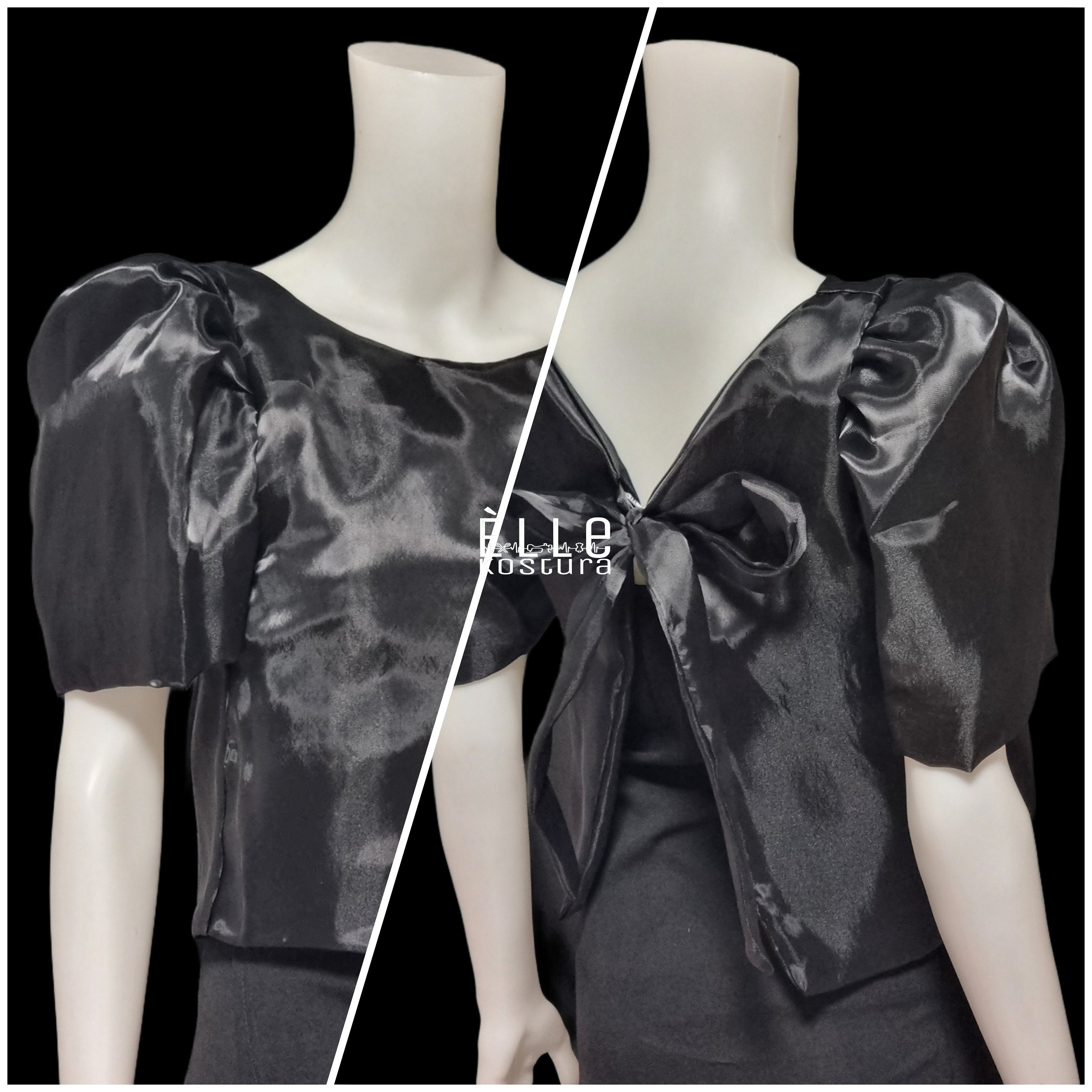 Modern Filipiniana Jusi Kimono Blouse/kimona Top for Women – Formal ...