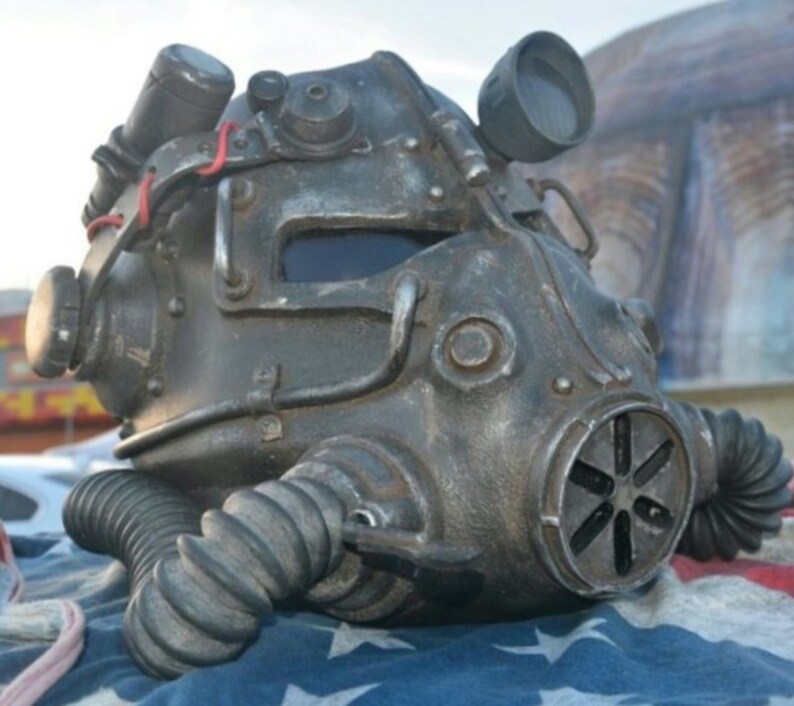 Fallout Helm Cosplay T45-d Power Armor Helm - Etsy.de