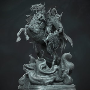 Abaddon Stl Sculpture, 3D Digital File, File for 3D Printers, Printing ...