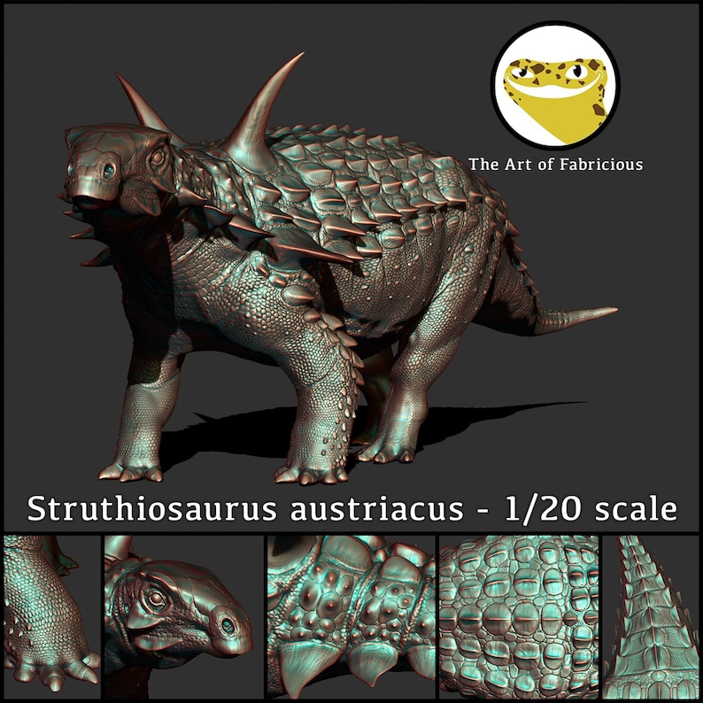 Struthiosaurus Austriacus 1/20 - Etsy