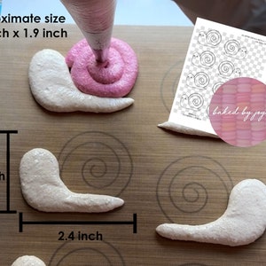 Printable Snail Macaron Template - Etsy
