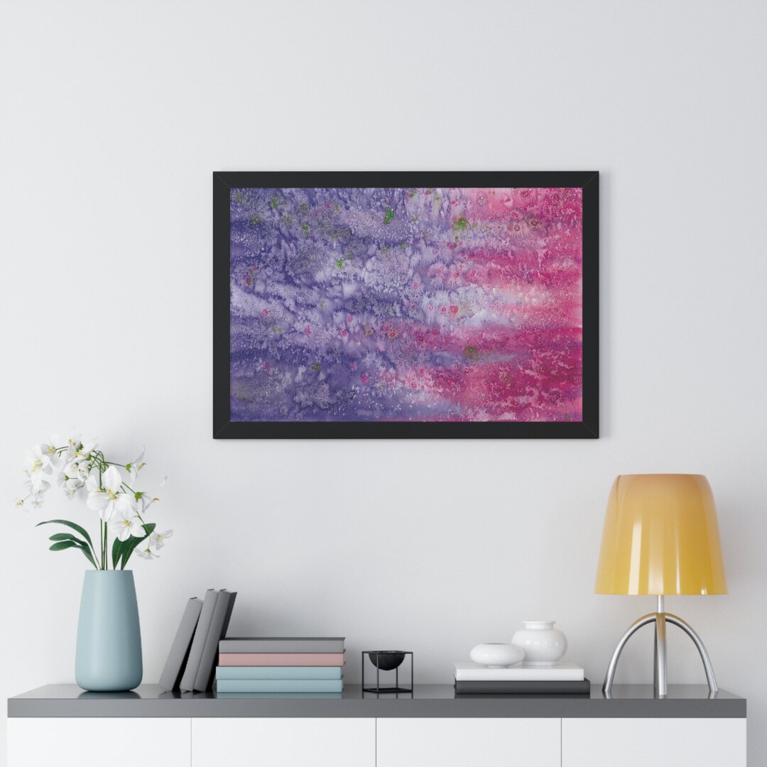 Abstract Wall Art Framed Poster Print for Wall Abstract Poster Print ...