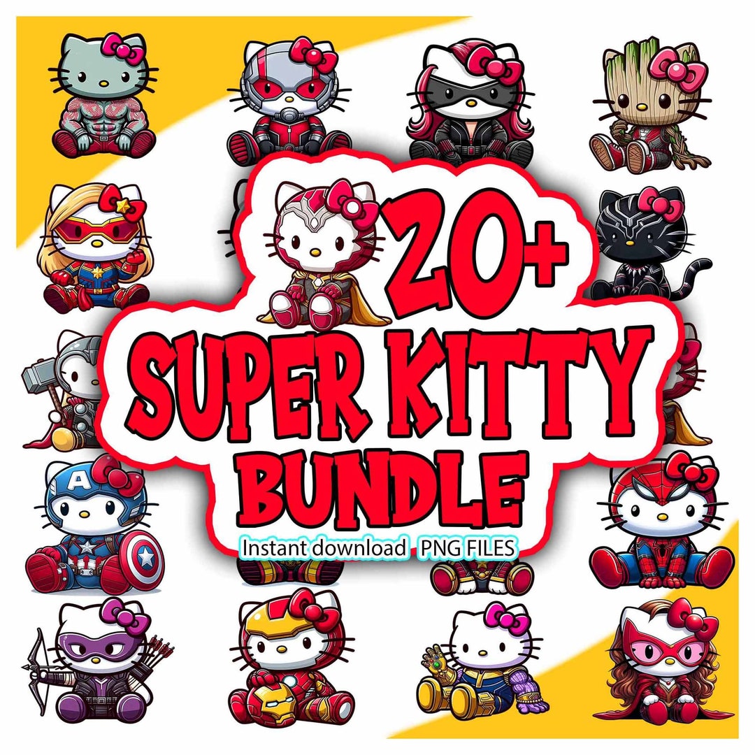 20 Super Kitty Bundle Png, Superkitties Pounce Png, Superkitties ...