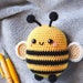 Crochet Bumblebee , Crochet Bumblebee Amigurumi Toy Pattern, PDF ...