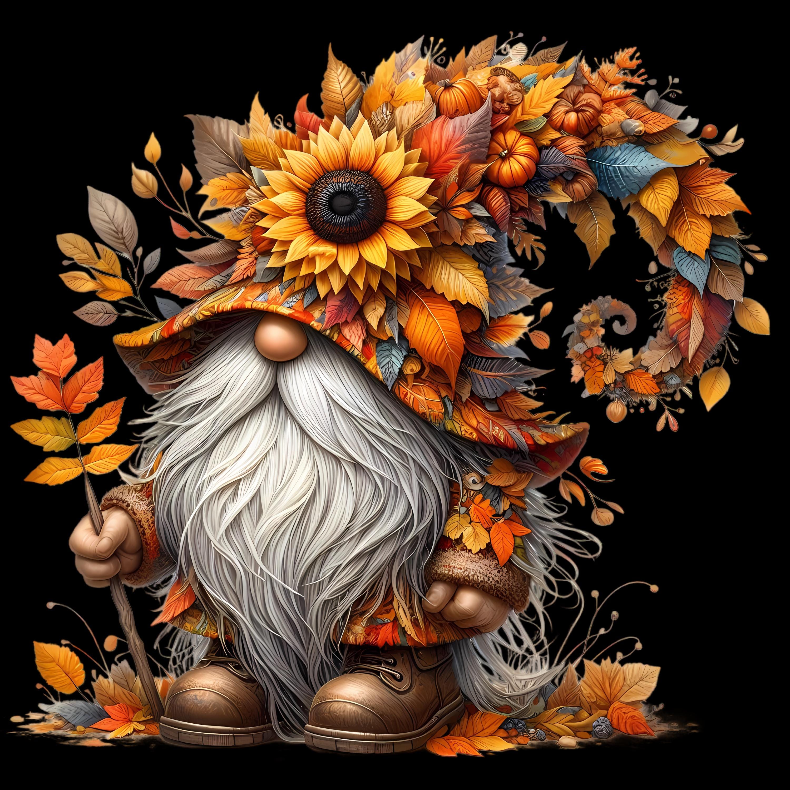 Fall Gnomes Clipart , Gnomes Clipart, -gnome(5) Png, Cute Fall Gnomes ...