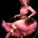 Vintage Pin up Cowgirls Pink Cowgirl ,3 Png,pin up Cow , Pink Cowgirl ...