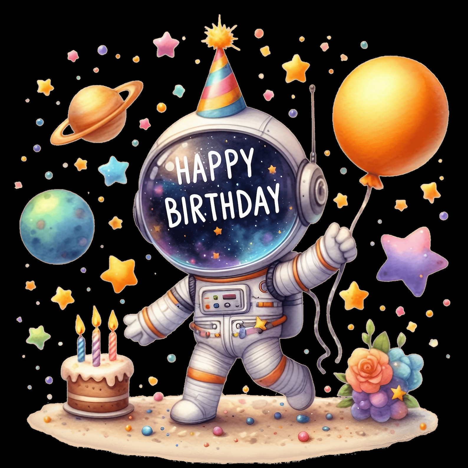 Happy Birthday Clipart Birthday 5PNG - Etsy