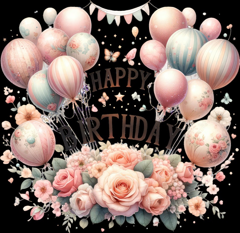 Birthday Clipart Collection PNG, 15 Vibrant Birthday Clipart Collection ...