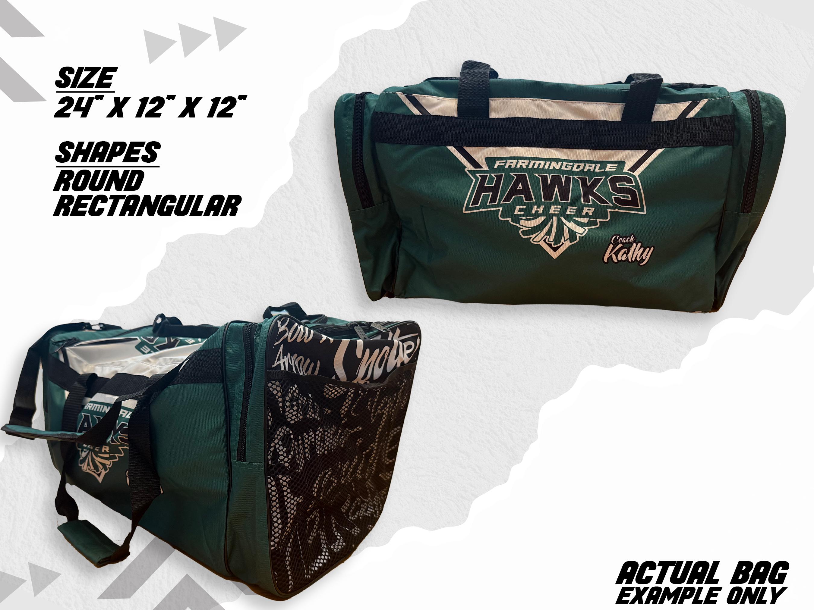 Custom Sublimated Team Duffle Bag: Personalized Gym Bag - Etsy