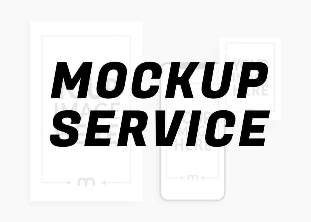 Custom Mockup Creation Service - Etsy