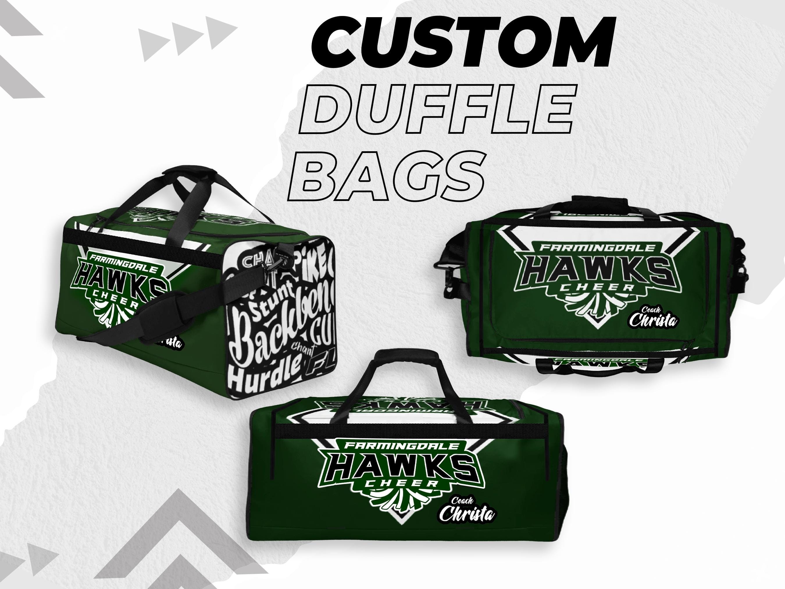 Custom Sublimated Team Duffle Bag: Personalized Gym Bag - Etsy