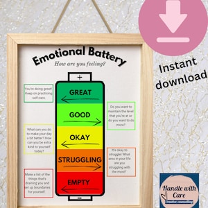 Emotional Battery - Etsy