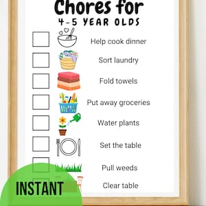Kids Chores, Kids Responsibility, Age Appropriate Chores, Kids List ...
