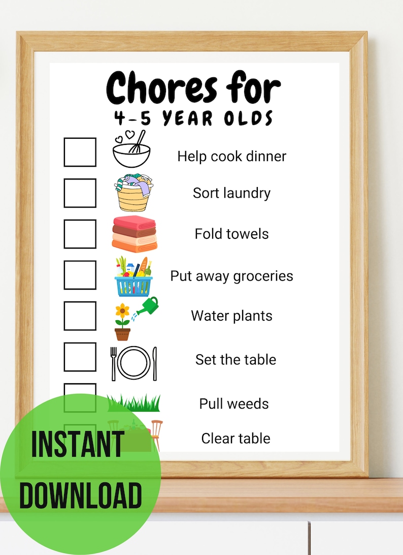Kids Chores, Kids Responsibility, Age Appropriate Chores, Kids List ...