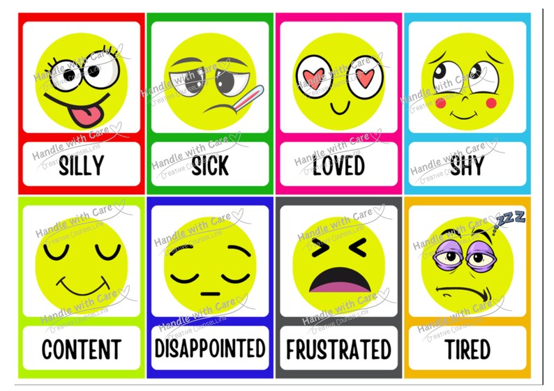 Emotion Flashcards, Emotional Intelligence, Emotional Regulation ...