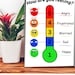 Feelings Thermometer, Calm Down Corner, Self Regulation Poster, Mental ...