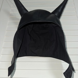 Black Devil Horns Dunce Hat/cap/mask (playboi Carti Hat, Ecco2k’s Style ...