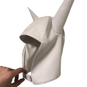White Devil Horns Dunce Hat/cap/mask (playboi Carti Hat, Ecco2k’s Style ...