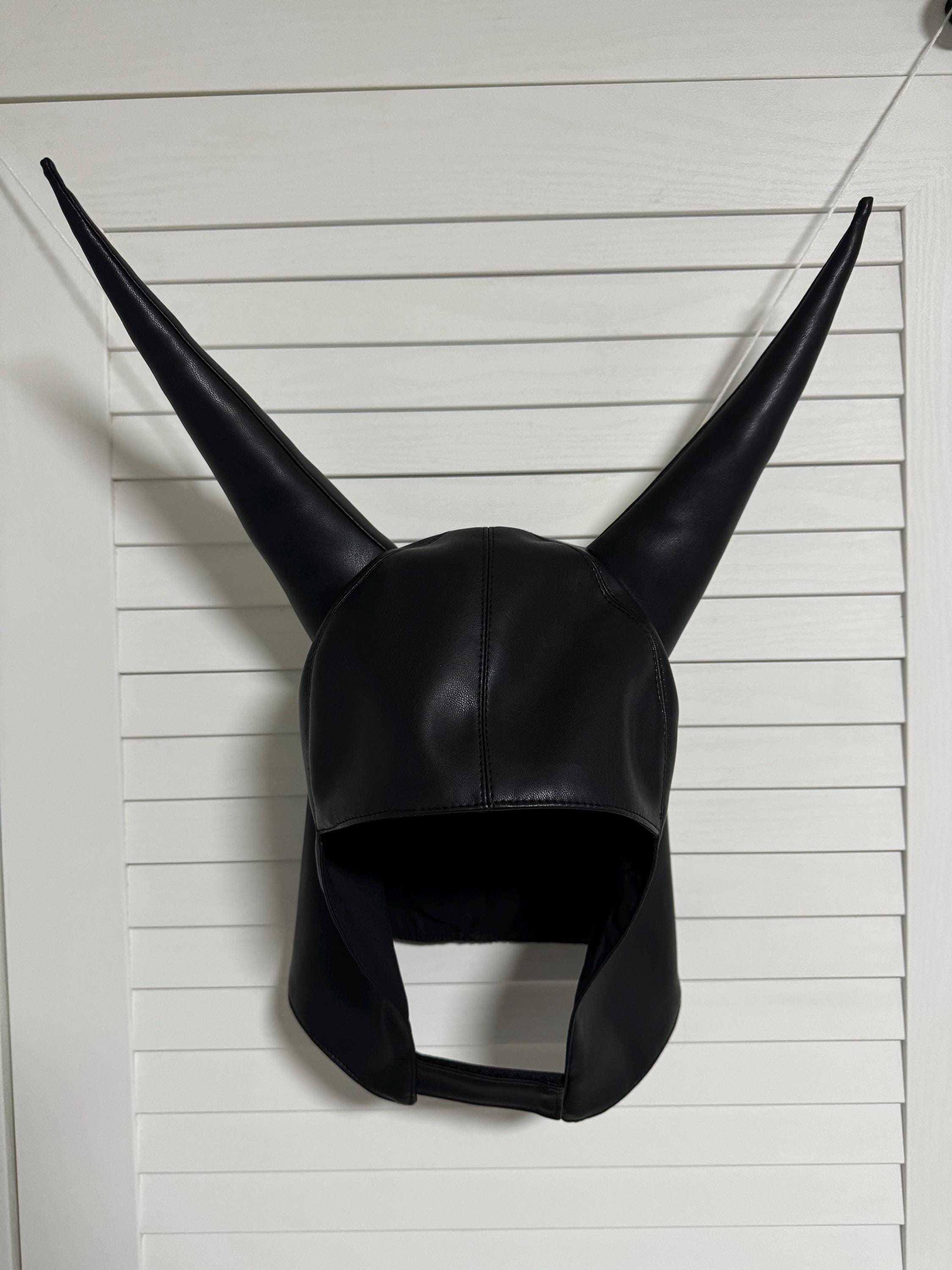 Black Devil Horns Dunce Hat/cap/mask (playboi Carti Hat Black Devil Horns Dunce Hat/cap/mask (playboi Carti Hat