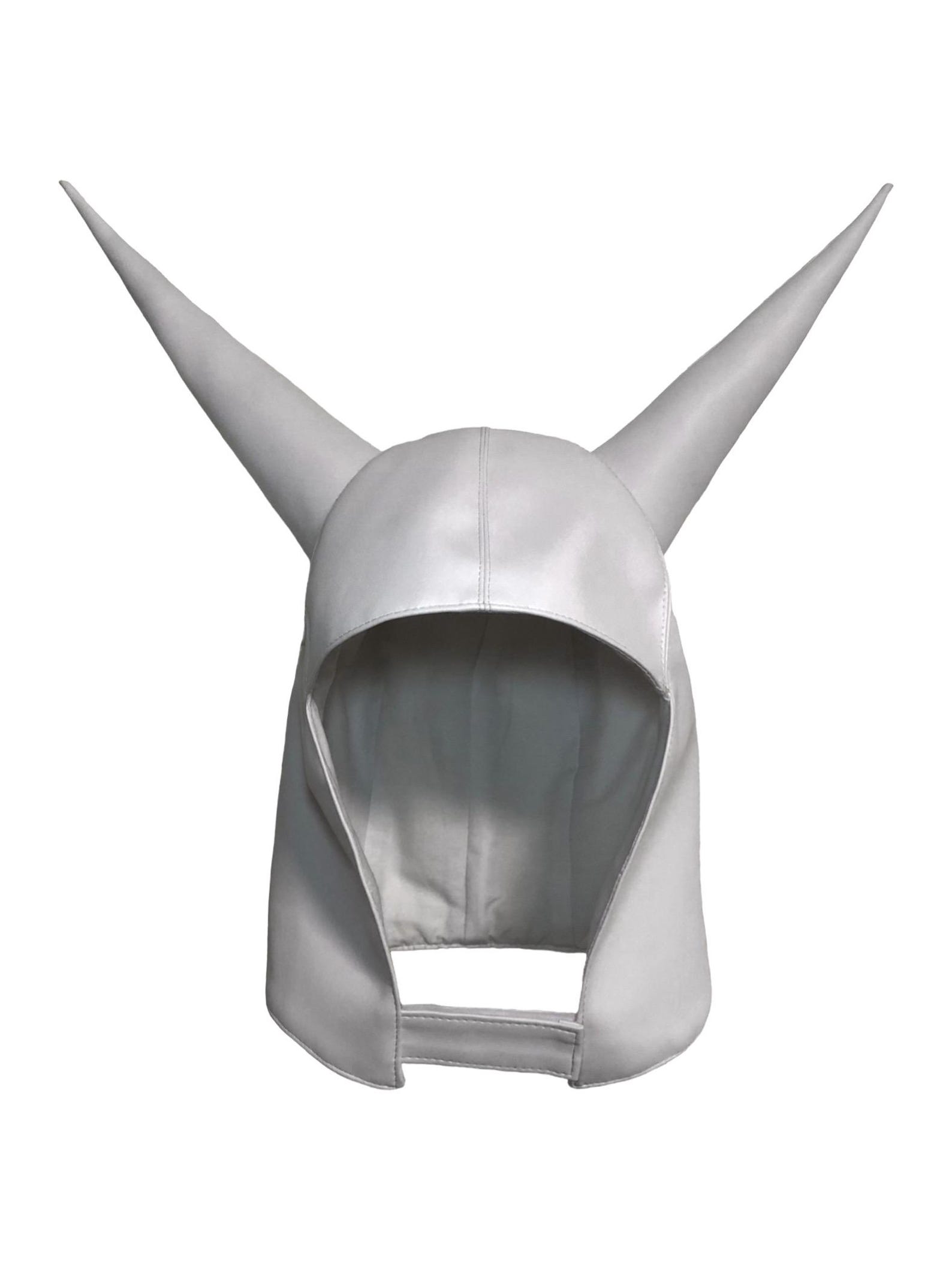 White Devil Horns Dunce Hat/cap/mask (playboi Carti Hat, Ecco2k’s Style ...