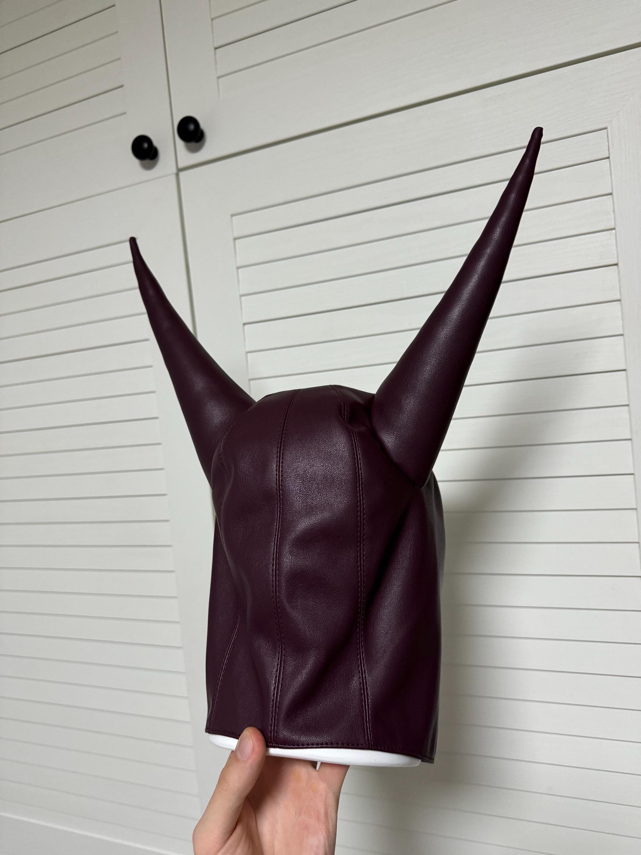 All Red Devil Horns Dunce Hat/cap/mask (playboi Carti Hat, Ecco2k’s ...