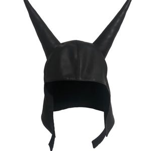 Black Devil Horns Dunce Hat/cap/mask (playboi Carti Hat, Ecco2k’s Style ...