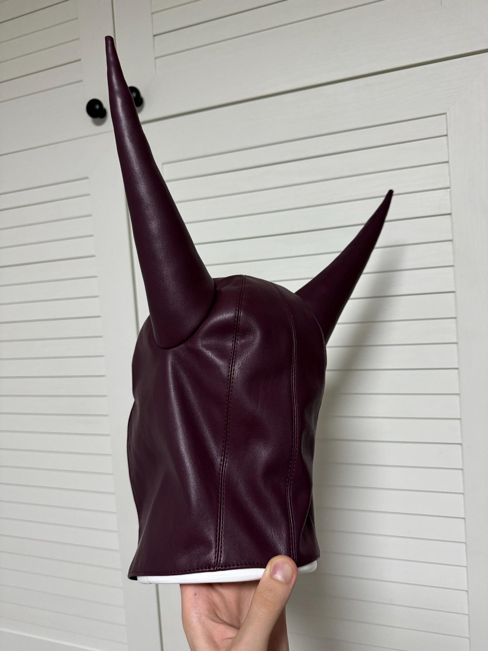 All Red Devil Horns Dunce Hat/cap/mask (playboi Carti Hat, Ecco2k’s ...