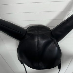 Black Devil Horns Dunce Hat/cap/mask (playboi Carti Hat, Ecco2k’s Style ...