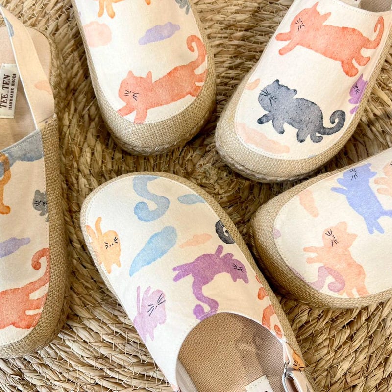 Cat Sandals - Etsy