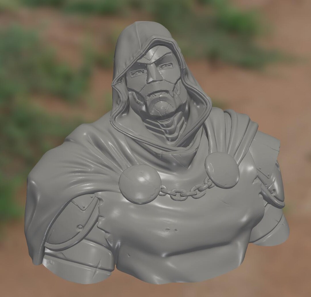 Various Busts Dr Doom - Skeletor - Gambit - Terminator T800 - Blade ...