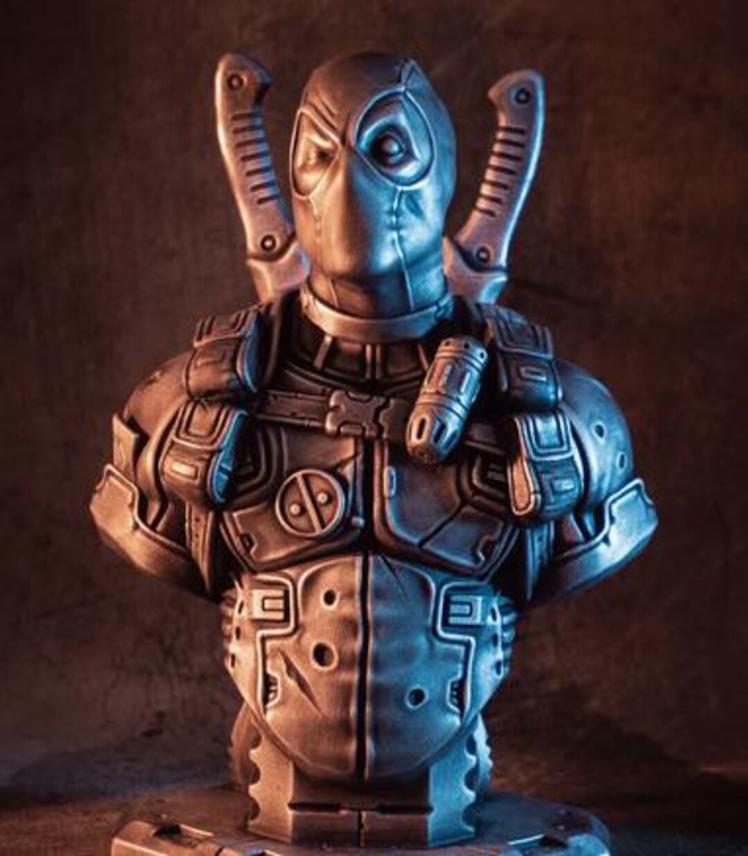 Deadpool Bust Resin 3D Print Ready for You to Custom Paint Free P&P - Etsy