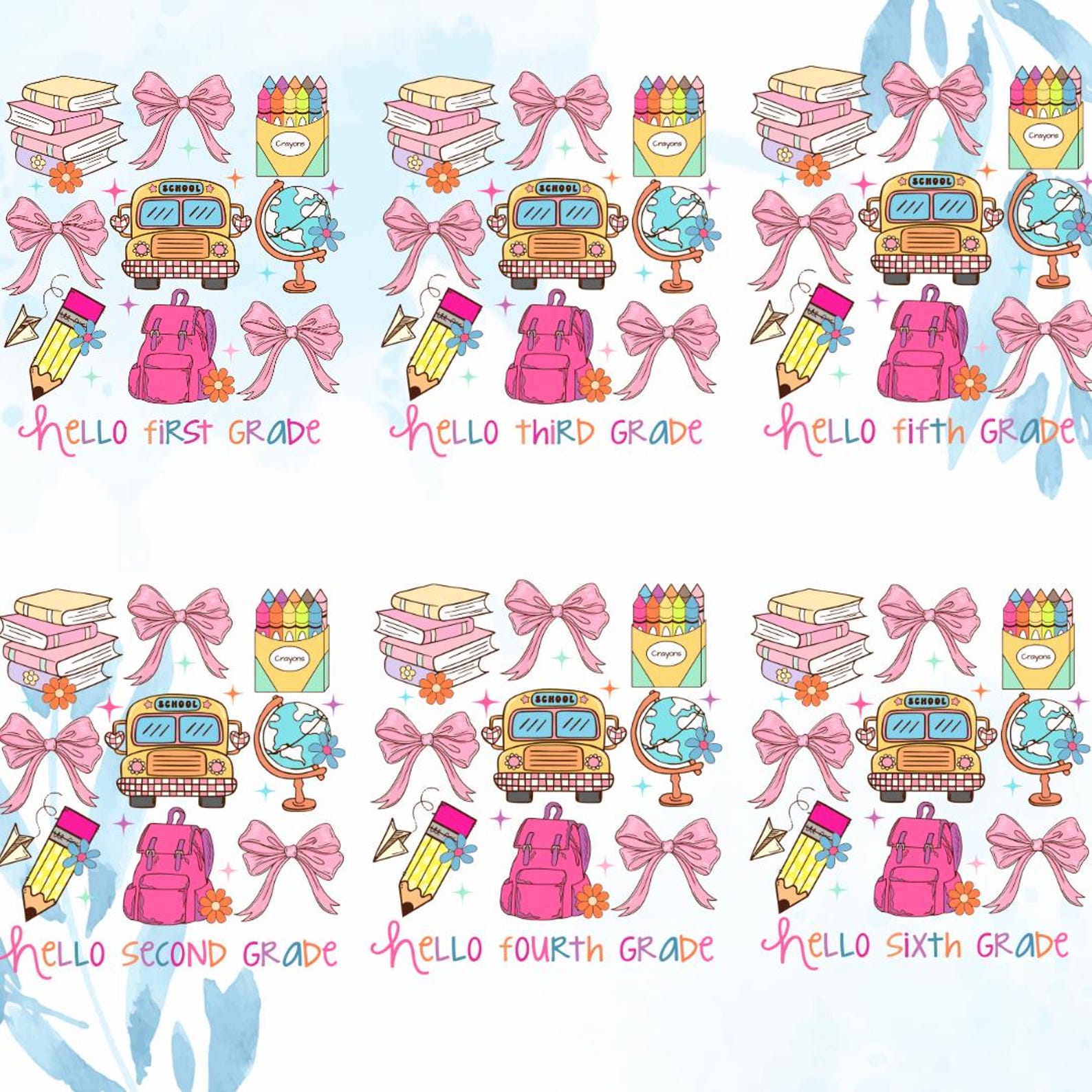 Back to School Mega Bundle, Teacher Bright Dalmatian Bundle, First ...