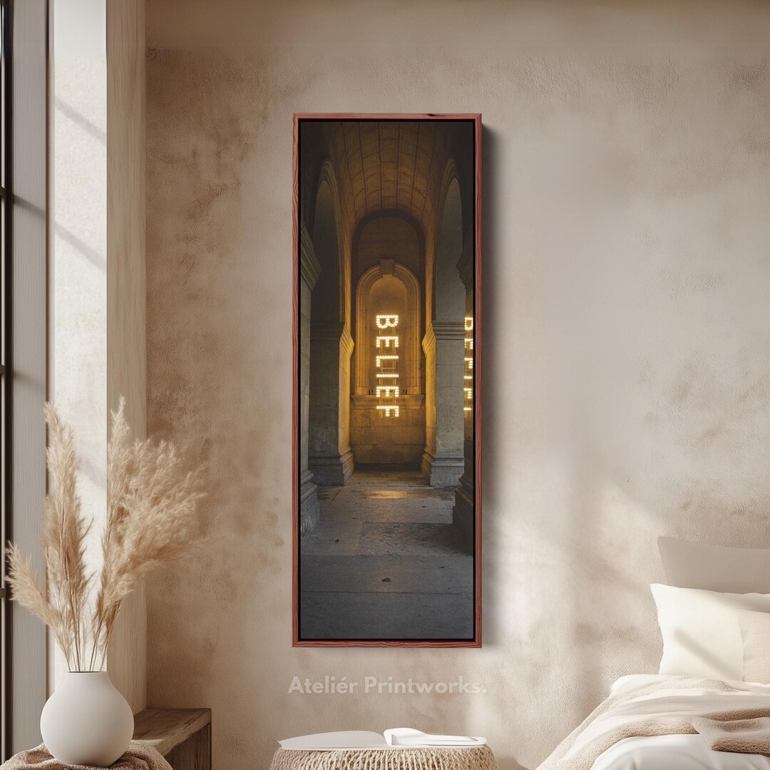 POSITIVE PHOTOGRAPH BELIEF Wall Decor Uplifting Prints Motivating Art ...