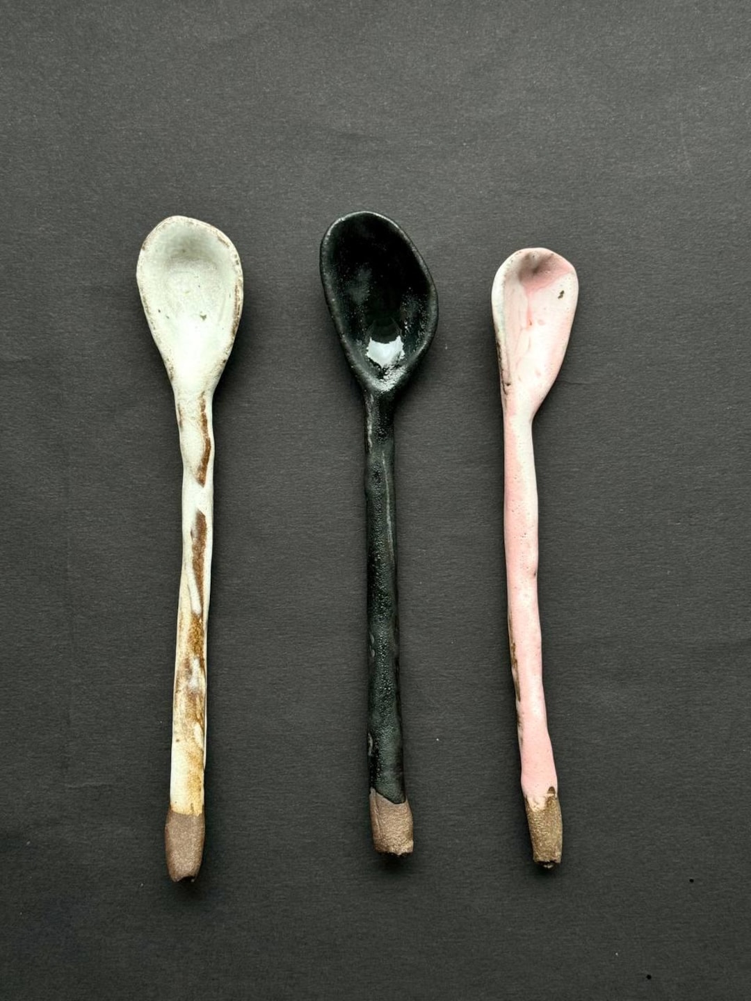 Ceramic Handmaded Spoon, Aesthetic Spoon, Ceramic Spoon, Hand Painted ...