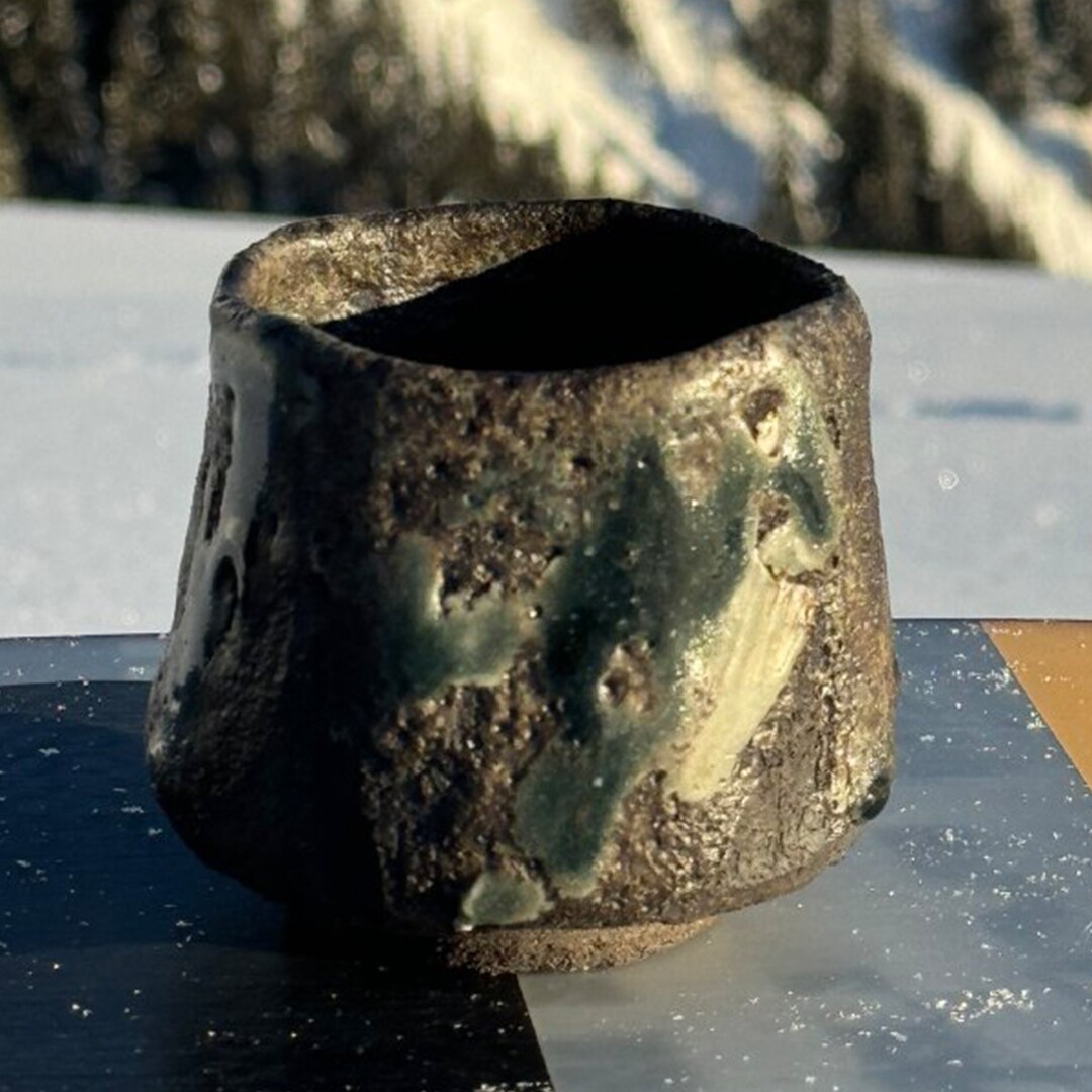 Unique Yunomi Cup for Tea Ceremony, Pottery Tea Cup, Handmade Tea Cup ...