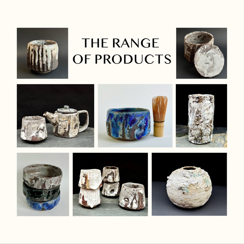 Pottery Ceramic Plate, Serving Pottery Plate, Handmade Pottery Gift ...