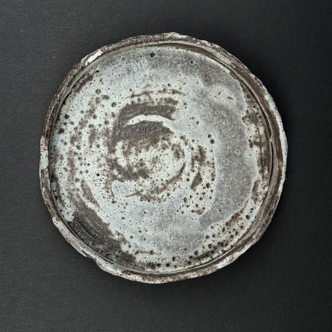 Pottery Ceramic Plate, Serving Pottery Plate, Handmade Pottery Gift ...