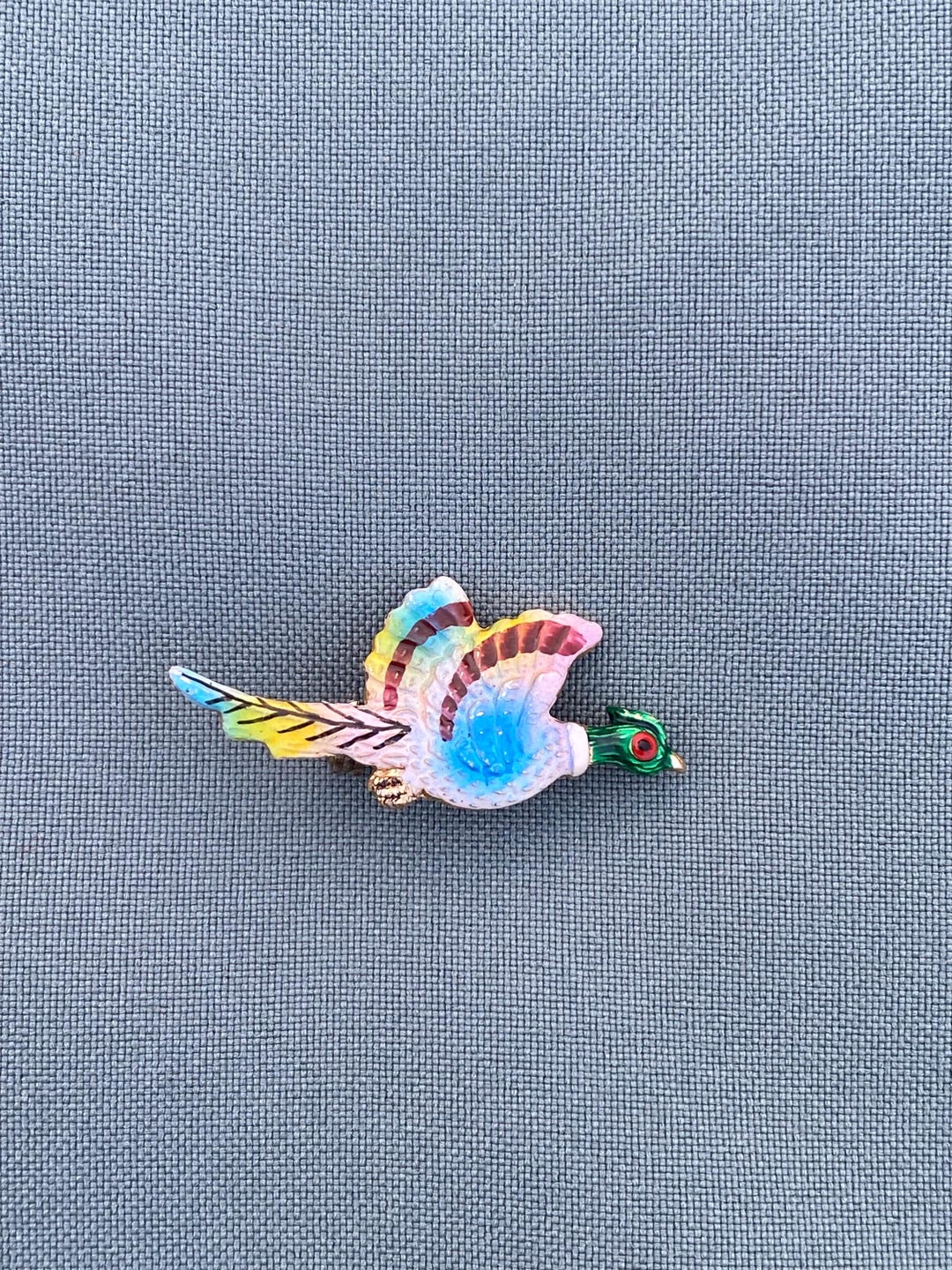 Vintage Bird Brooch, Bird Brooch, Costume Brooch,bird Pin, Bird ...