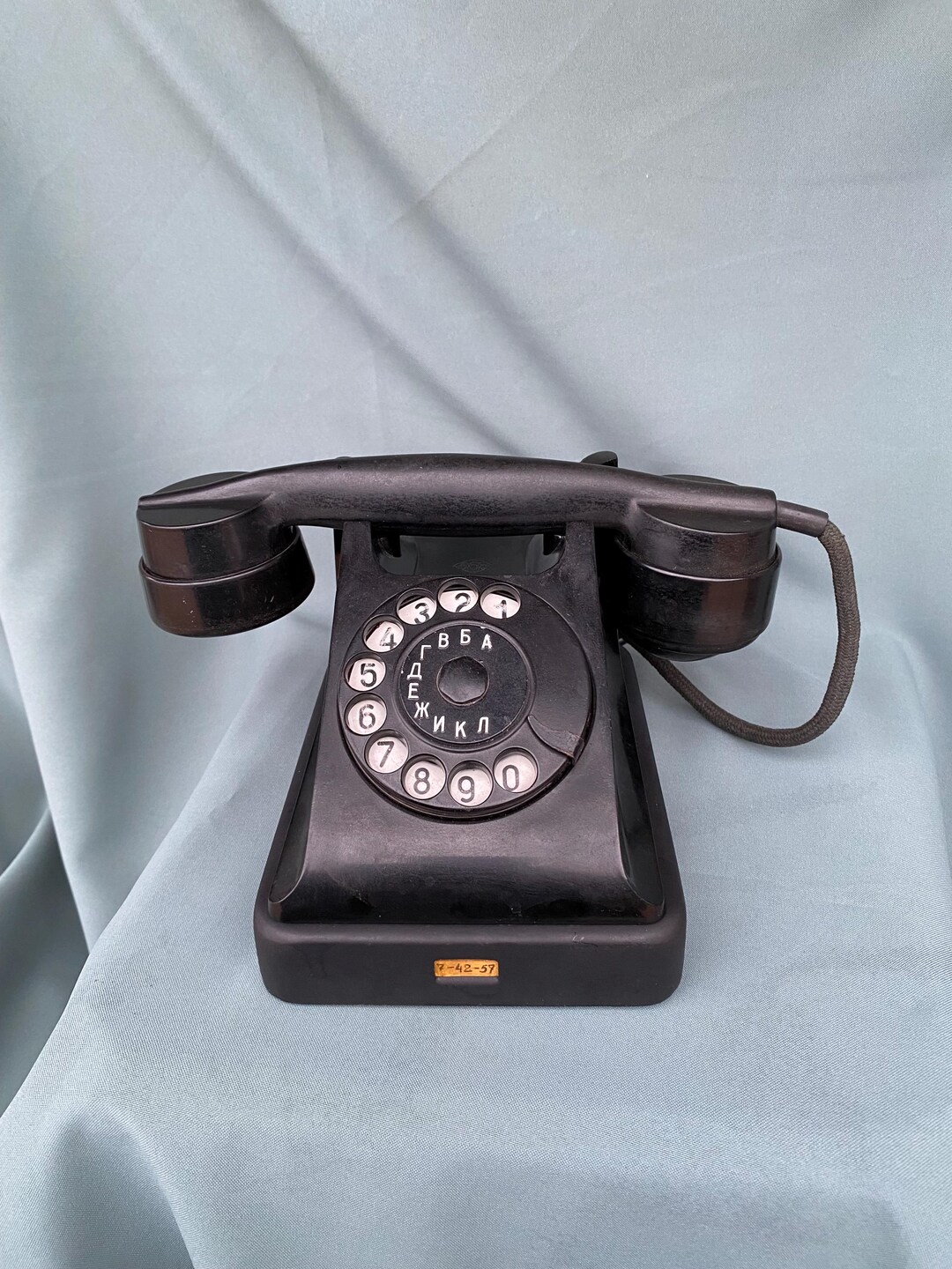 Soviet Phone.vintage Wall Phone. Bunker Phone.soviet Gift.mede in Ussr ...