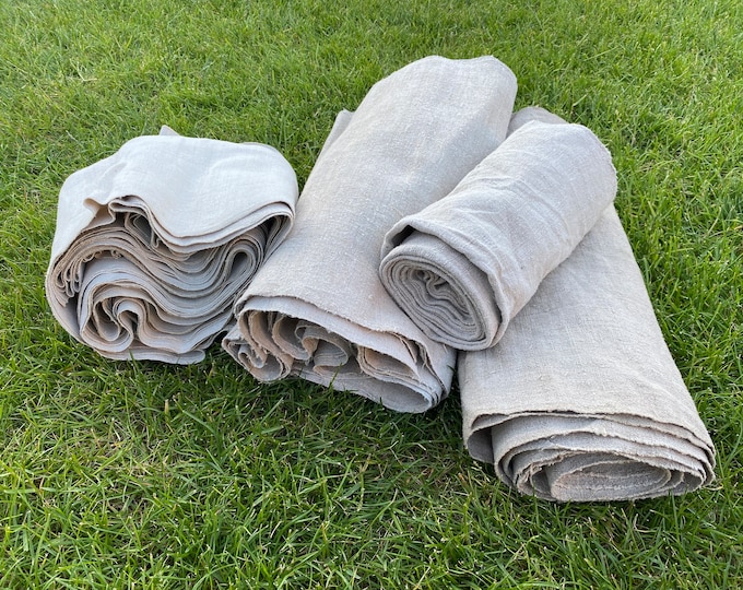 Primitive Ethnic Fabric off White Old Hemp Material Antique Hemp Fabric ...