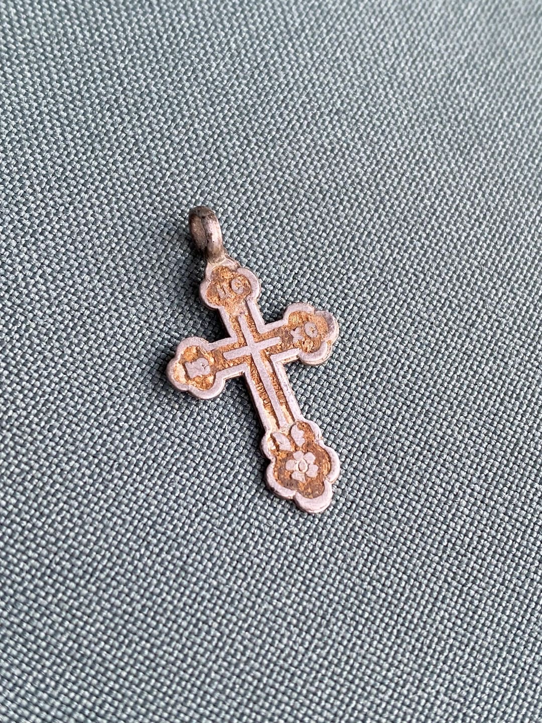 Antique Russian Silver Cross Imperial Russia 84 Silver Hallmark ...