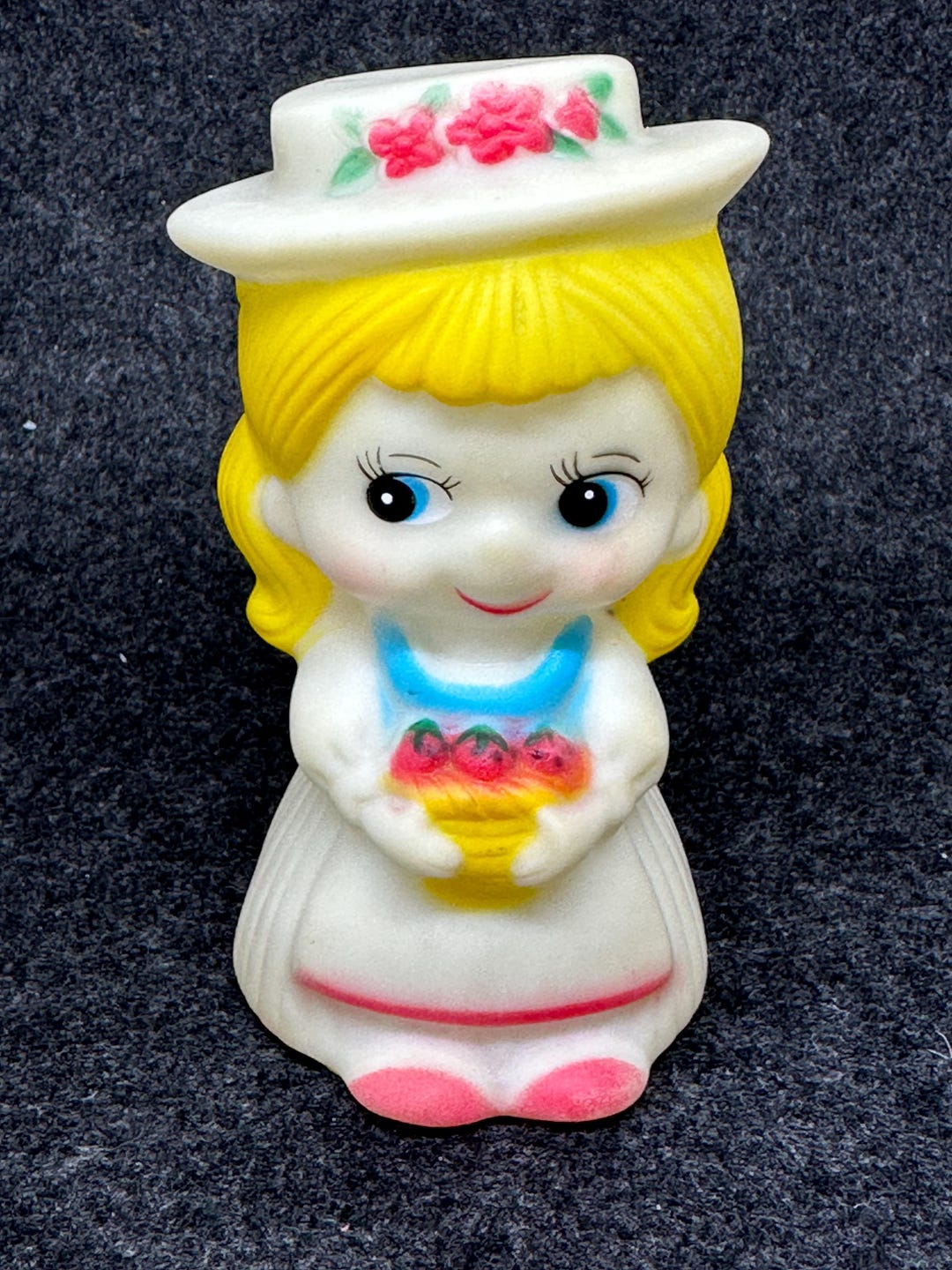 Vintage Rubber Squeaker Doll in Mint Condition 1970s Squeeze Doll ...