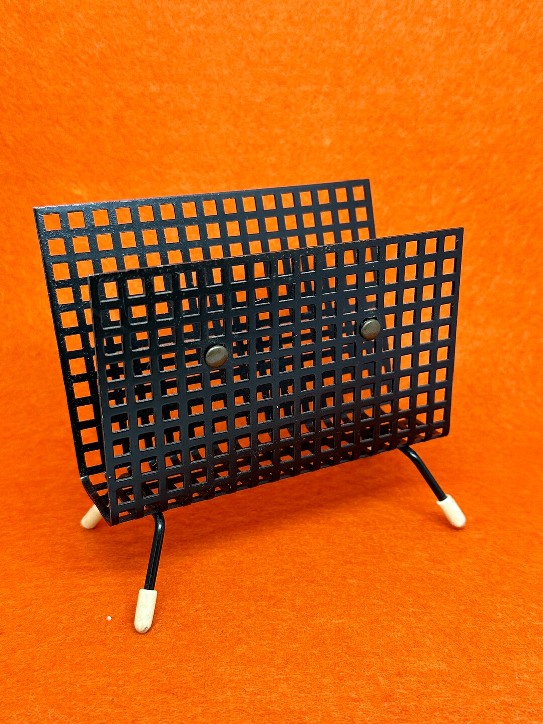 Retro Letter Holder Organizer for Desk - Vintage Style Mail Rack Office ...