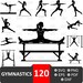 Gymnastics Svg Bundle, Vector File, Gymnastics Svg, Gymnastics Png ...