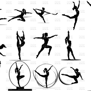 Gymnastics Svg Bundle, Vector File, Gymnastics Svg, Gymnastics Png ...
