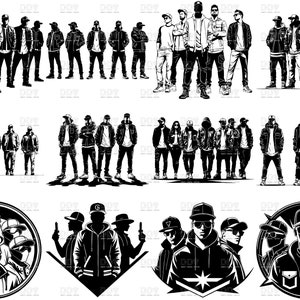 Gang Svg Bundle, Gangster Svg, Mafia Svg, Fight Club Svg, Street Gangs ...