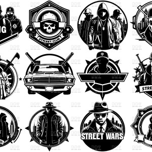 Gang Svg Bundle, Gangster Svg, Mafia Svg, Fight Club Svg, Street Gangs ...