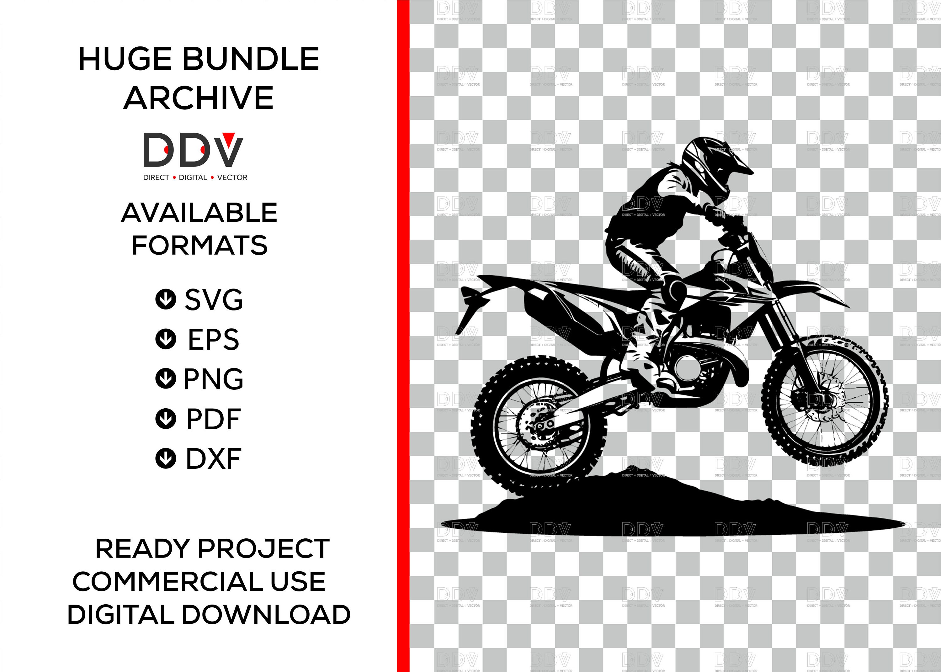 Motorcycle Svg Bundle, Vector File, Classic Motorcycle Svg, Motorcycle ...